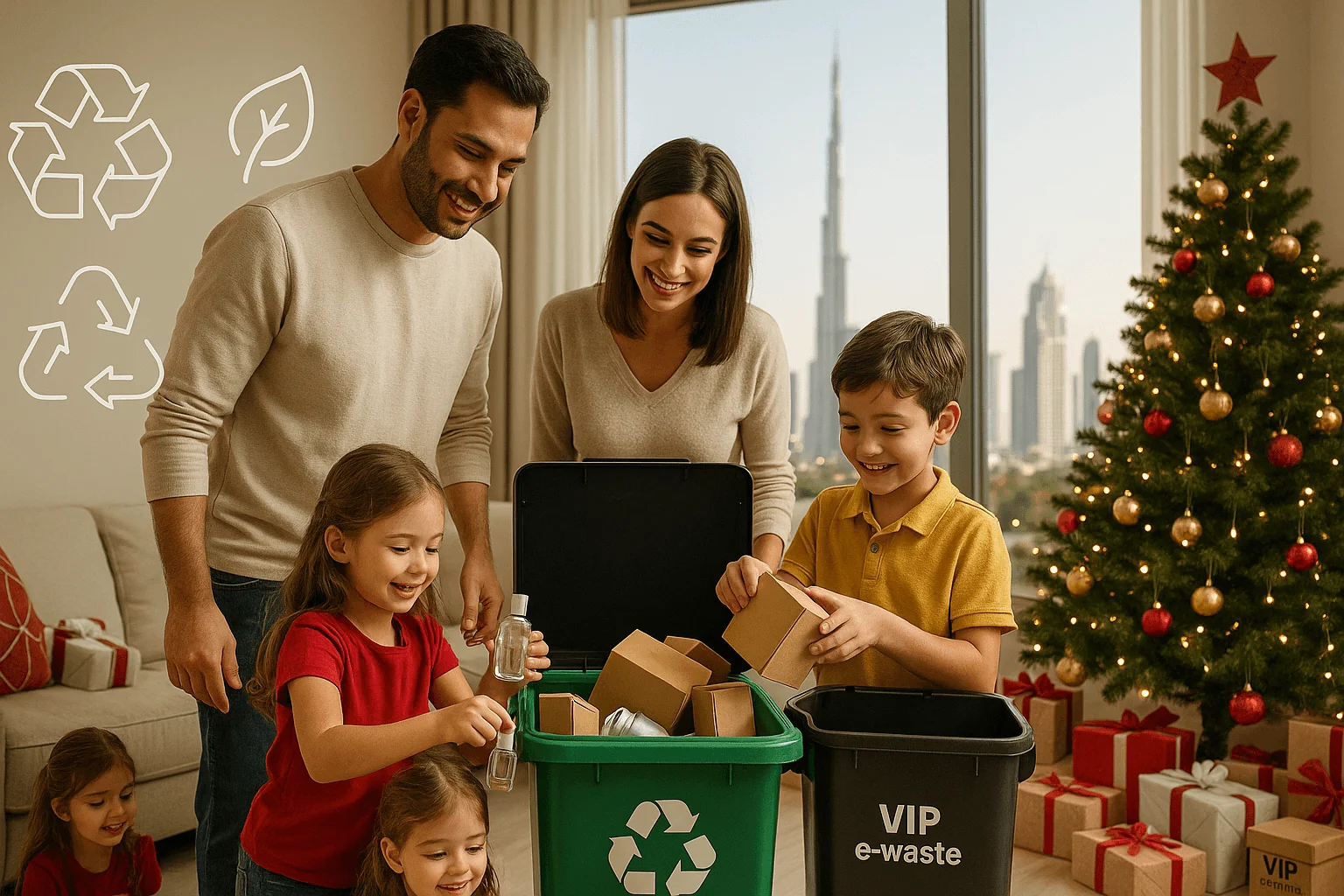 Be a Recycling Hero This Christmas in Dubai |Zero-Waste 2025